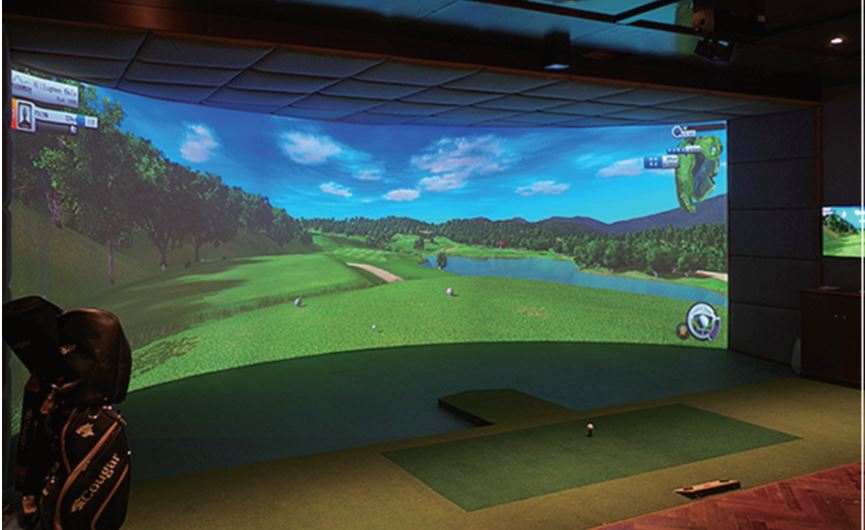Home Golfing Simulator | Bravo Golf Simulator Canada – TARGET Golf ...